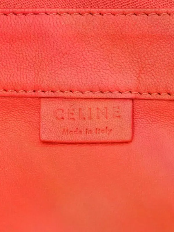 Celine Horizontal Cabas Tote Bag - Red