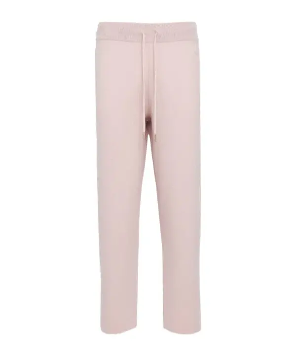 Moncler Wool Cashmere Jogging Pants - Pink