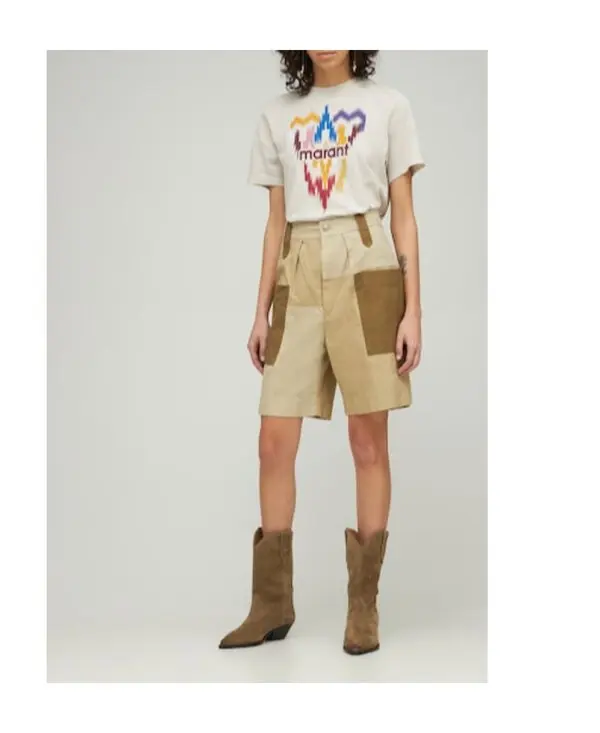Isabel Marant Étoile Paneled Relaxed Shorts