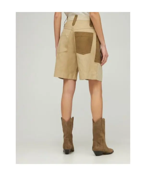 Isabel Marant Étoile Paneled Relaxed Shorts