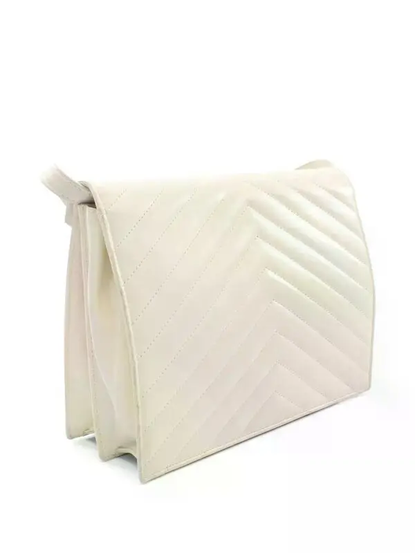 Saint Laurent Chevron-quilted Leather Shoulder Bag