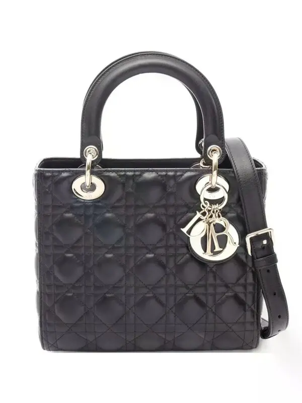 Dior Lady Medium Handbag - Black