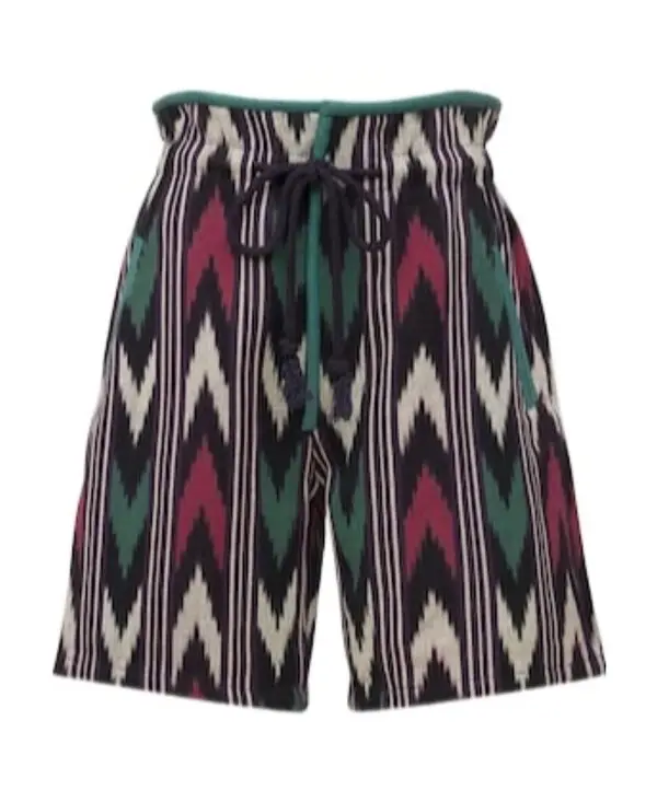 Isabel Marant Étoile Printed Drawstring Shorts - Black
