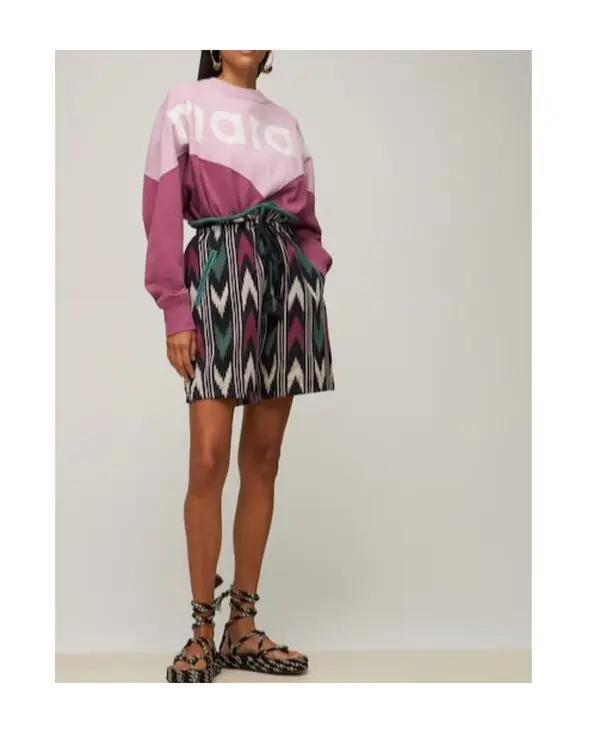 Isabel Marant Étoile Printed Drawstring Shorts