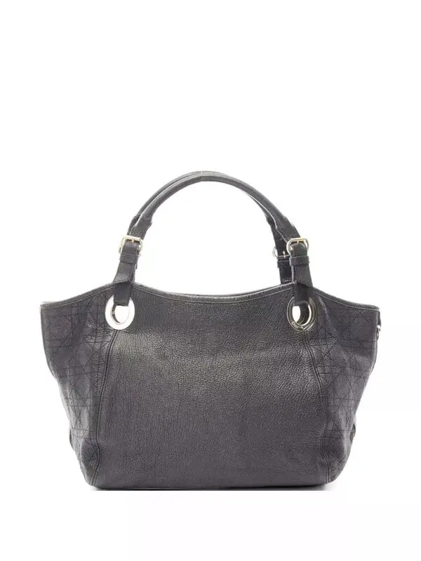 Dior Cannage Tote Bag - Black