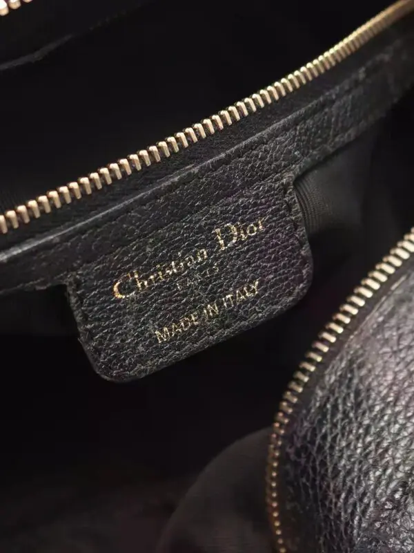 Dior Cannage Tote Bag - Black