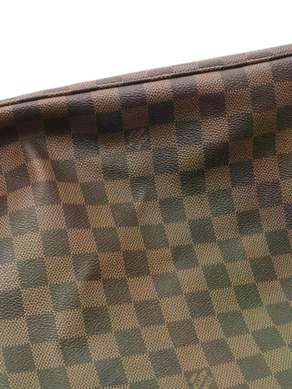 LOUIS VUITTON Neverfull Mm Damier Ebene Tote Bag - Brown