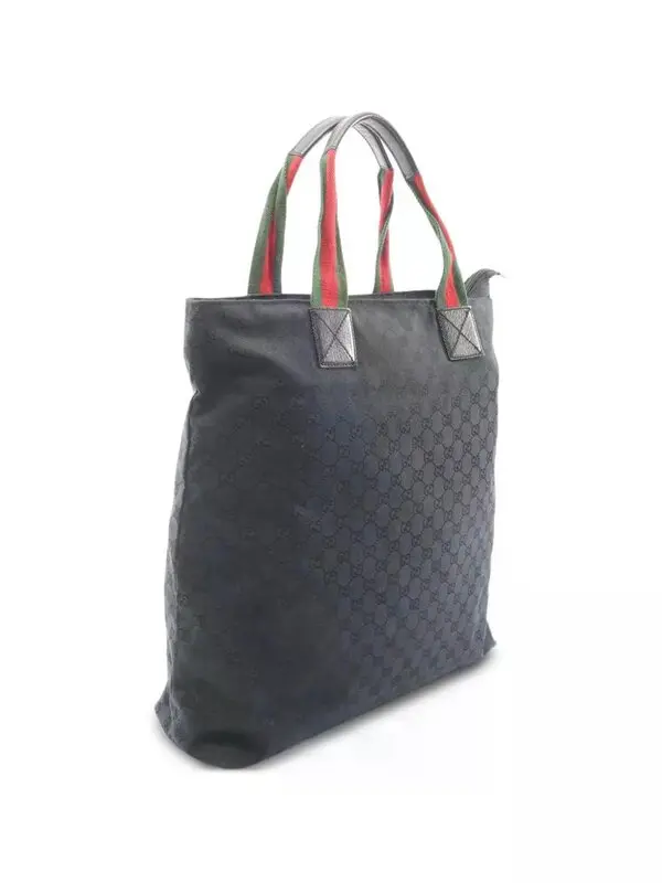 Gucci Gg Canvas Sherry Line Tote Bag