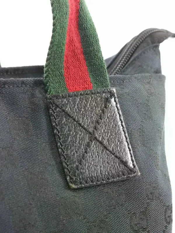 Gucci Gg Canvas Sherry Line Tote Bag