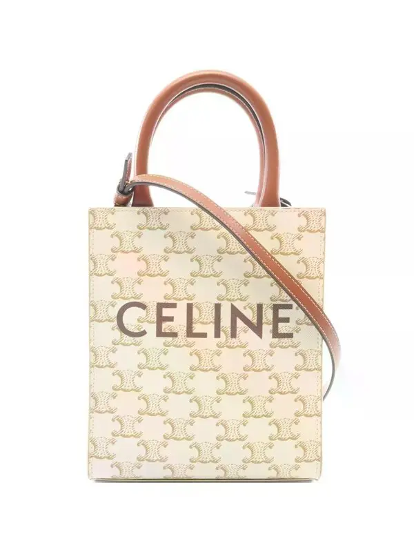 Celine Triomphe Canvas Handbag