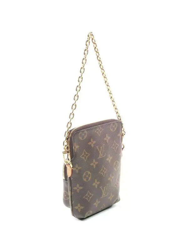 LOUIS VUITTON Monogram Canvas Crossbody Bag - Brown