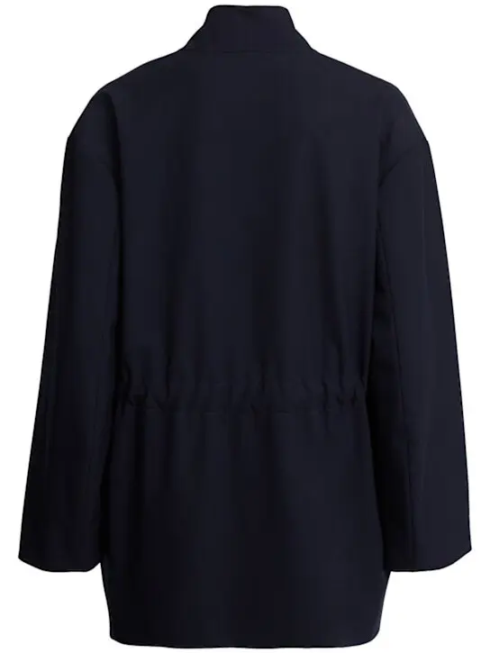 Fabiana Filippi Collarless Buttoned Jacket With Three Pockets