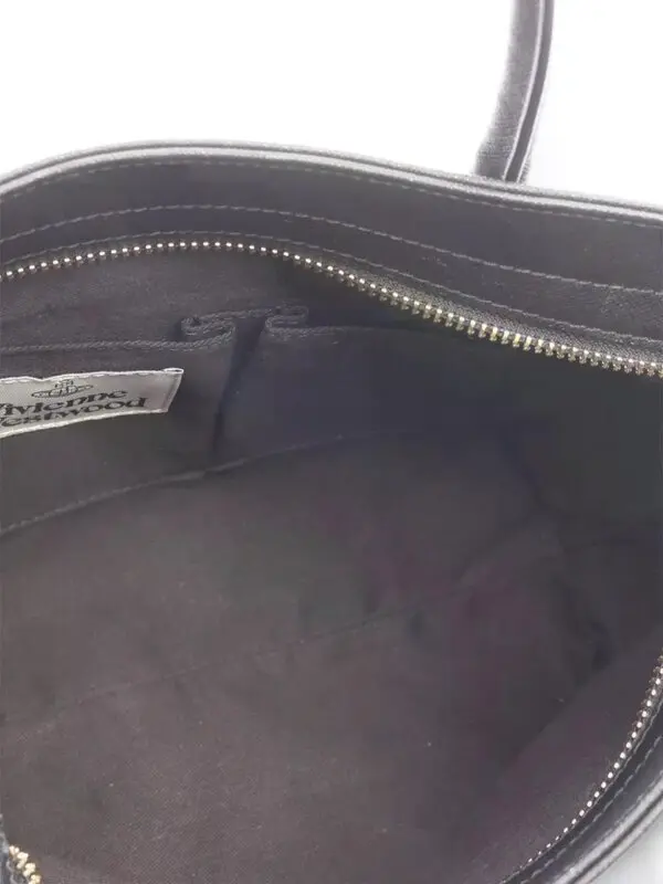 VIVIENNE WESTWOOD Diamante Orb Mini Tote Bag - Black