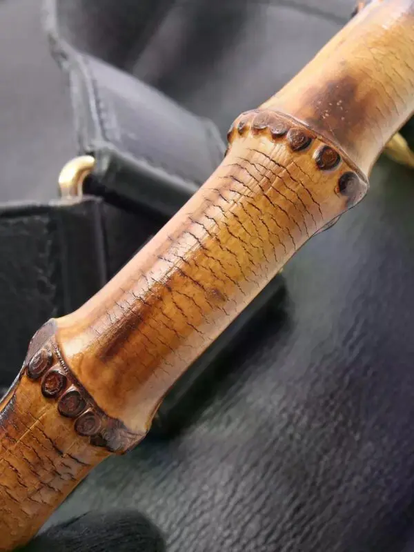 Gucci Bamboo Leather Backpack