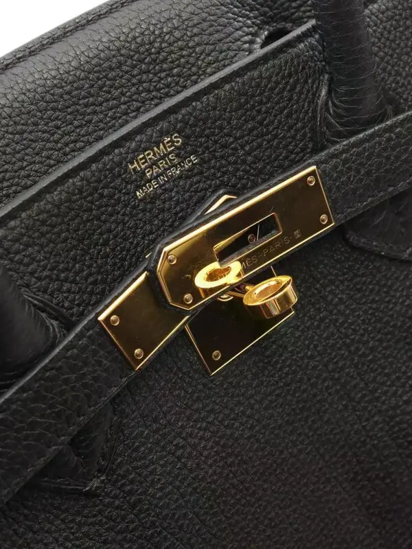 Hermès Birkin 30 Togo Leather Tote Bag - Black