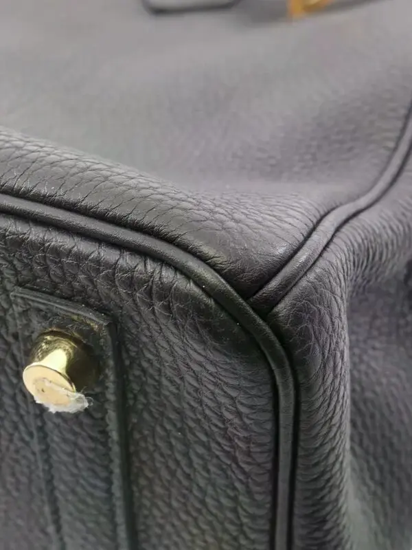 Hermès Birkin 30 Togo Leather Tote Bag - Black