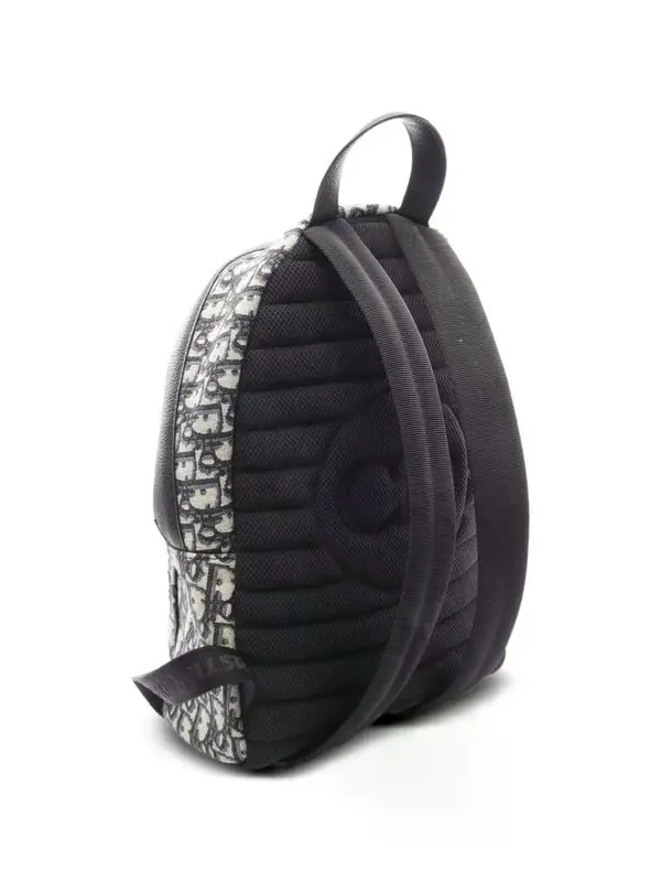 Dior Rider Oblique Jacquard Backpack - Neutrals