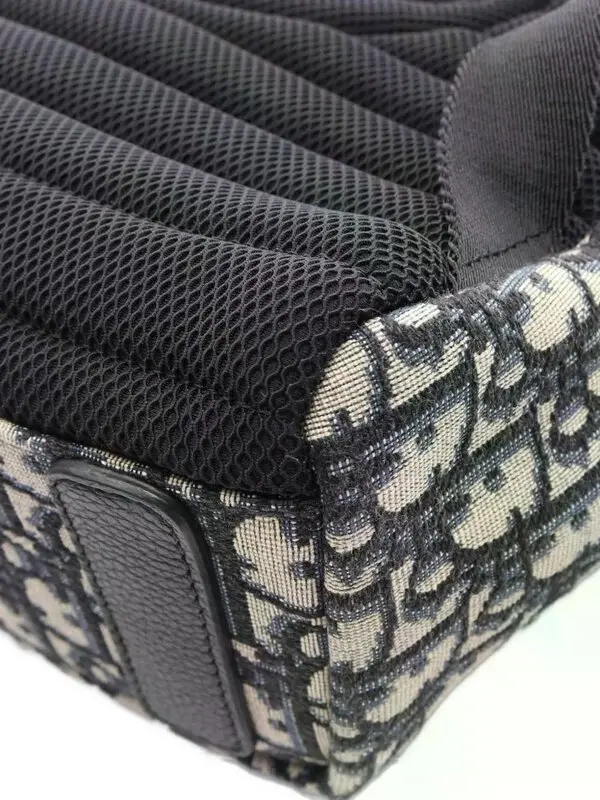 Dior Rider Oblique Jacquard Backpack - Neutrals