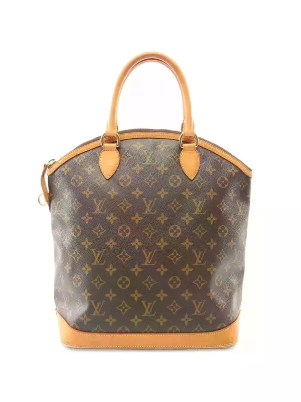 LOUIS VUITTON Lockit Vertical Monogram Canvas Tote Bag