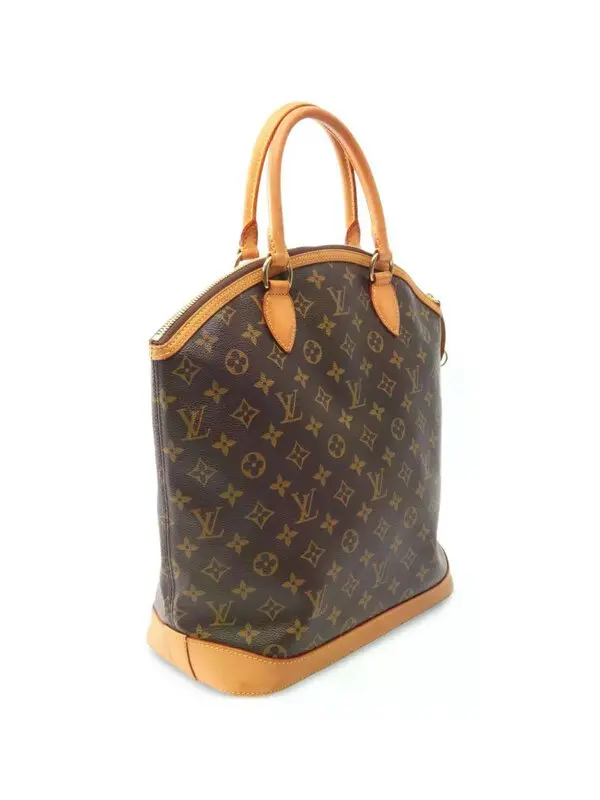 LOUIS VUITTON Lockit Vertical Monogram Canvas Tote Bag