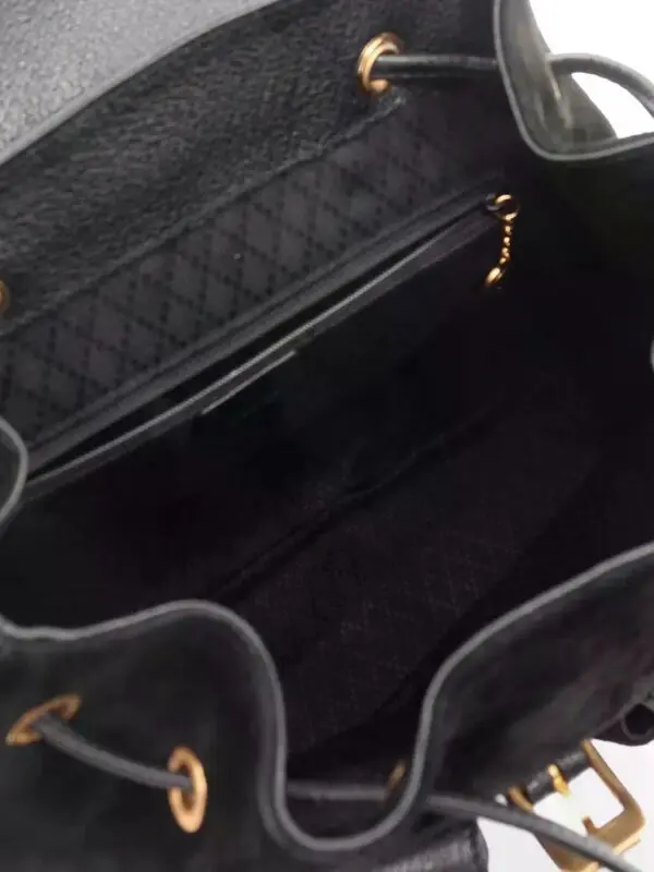 Gucci Bamboo Suede Backpack