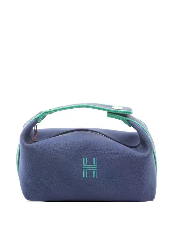 Hermès Bride-a-brac Pm Canvas Handbag - Blue