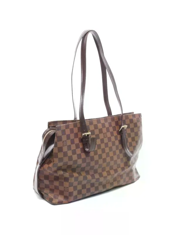 LOUIS VUITTON Damier Ebene Canvas Tote Bag