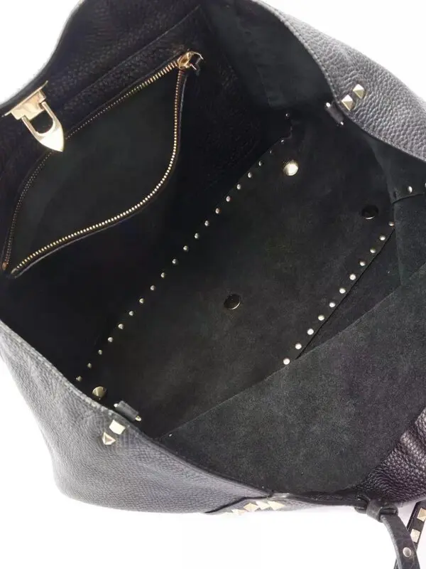 Valentino Garavani Rockstud Leather Tote Bag