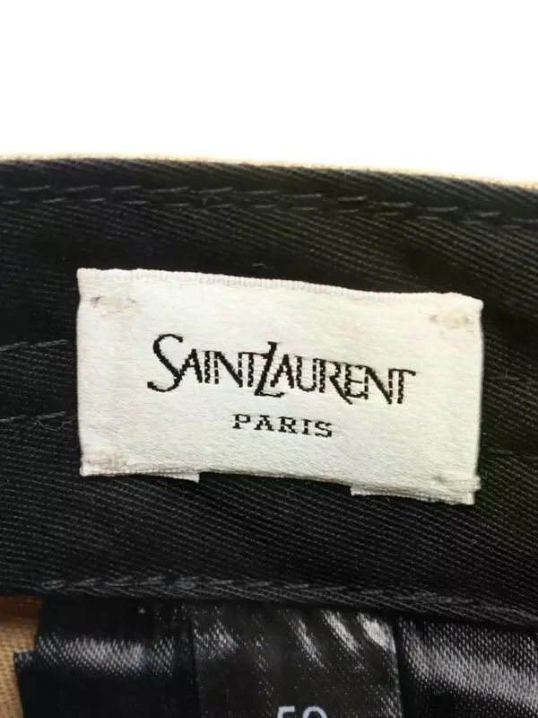 Saint Laurent Y Perscity Baseball Cap - Neutrals