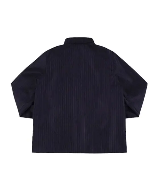Bonpoint Wool Shirt With Classic Collar And Button Closure