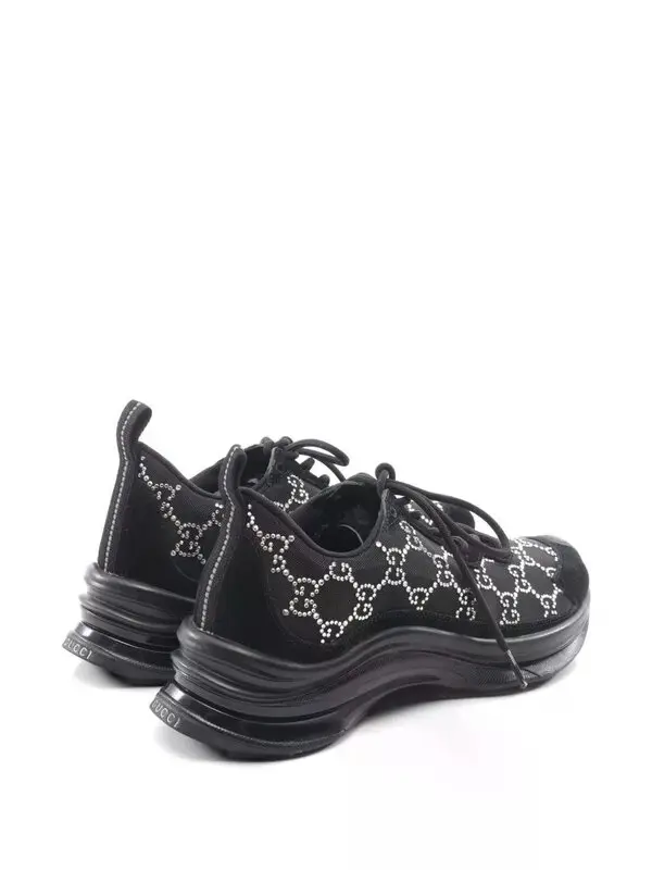 Gucci Gg Rhinestone Sneakers