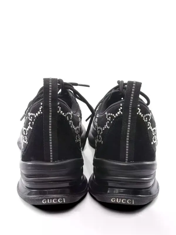 Gucci Gg Rhinestone Sneakers