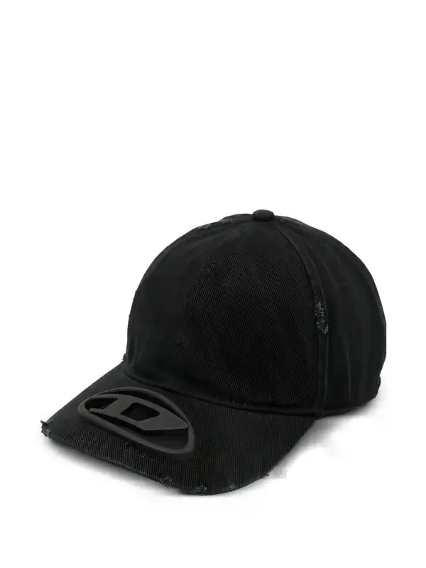 DIESEL® Oval D Baseball Cap - Black