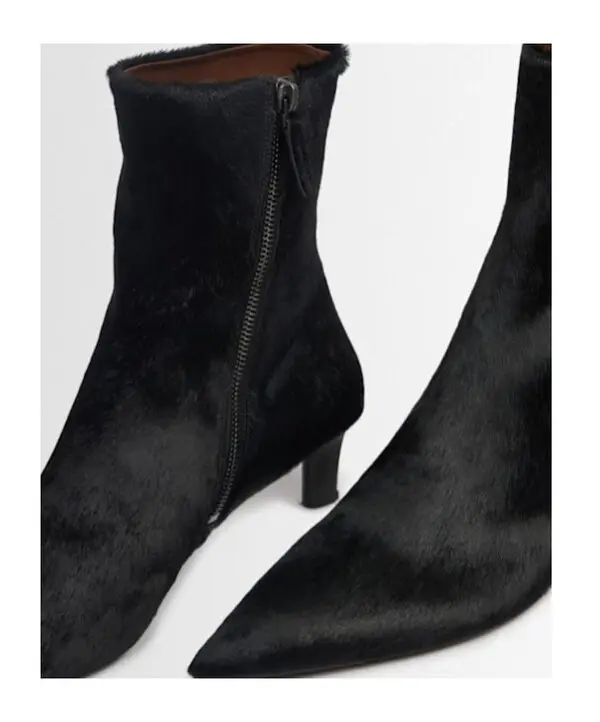 Marsèll Pony Hair Ankle Boots