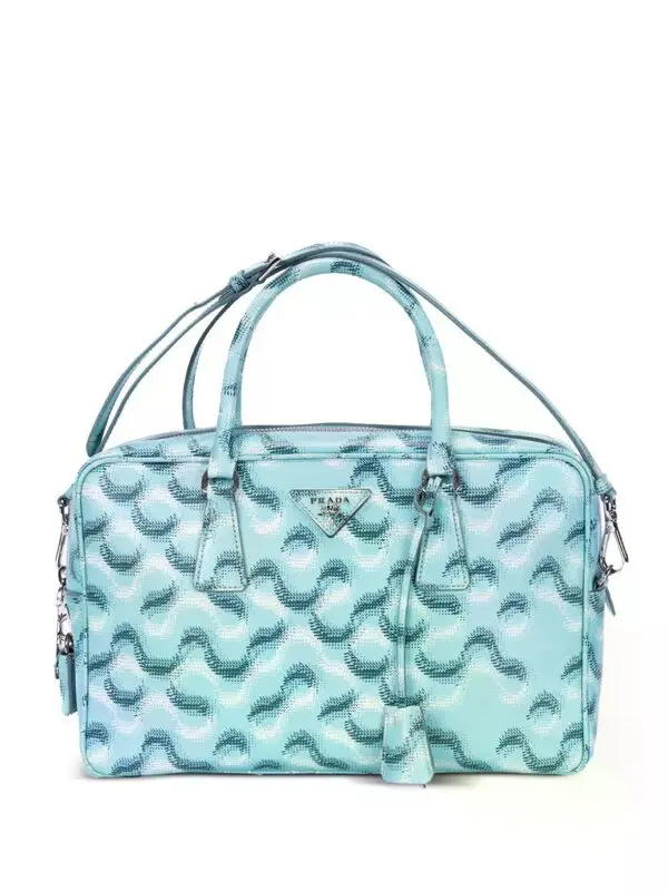 Prada Saffiano Bauletto Handbag