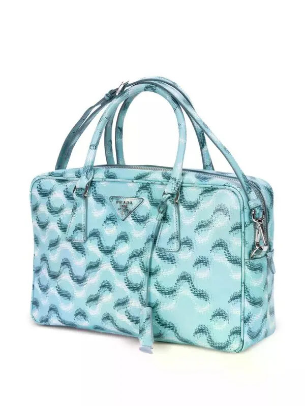 Prada Saffiano Bauletto Handbag