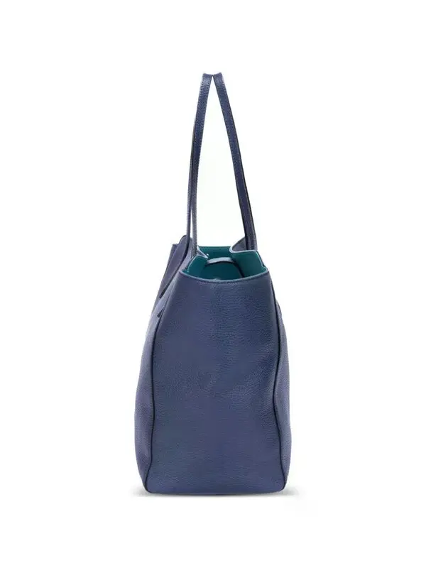 Gucci Swing Leather Tote Bag - Blue