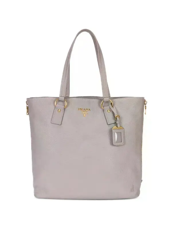 Prada Side Zip Tote Bag