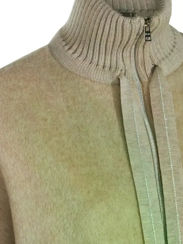 Herno High-neck Short-sleeve Poncho