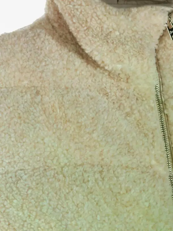 Herno Quilted Shearling-effect Gilet - Neutrals