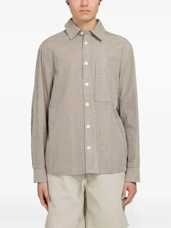 MINIMUM Ace Check-print Shirt