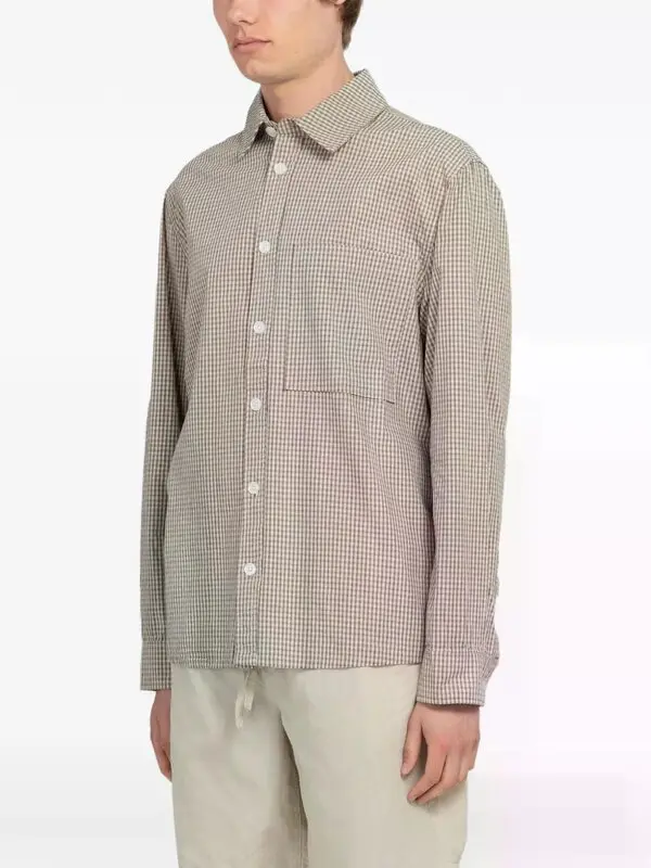 MINIMUM Ace Check-print Shirt