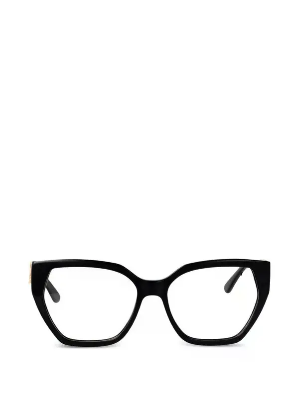 Karl Lagerfeld Kl6214 Logo-plaque Eyeglasses - Black