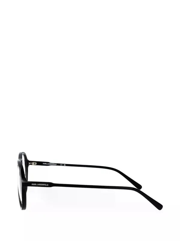 Karl Lagerfeld Logo-lettering Eyeglasses - Black