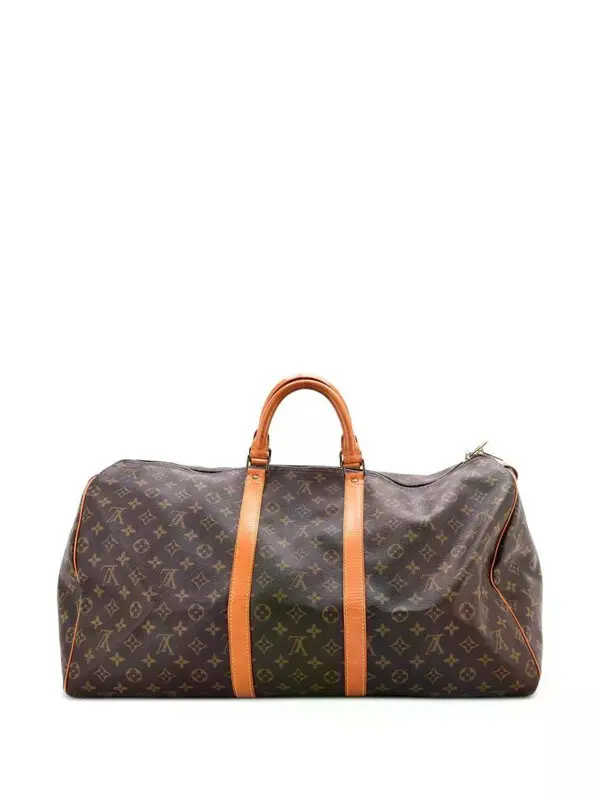 LOUIS VUITTON Keepall 55 Monogram Canvas Travel Bag