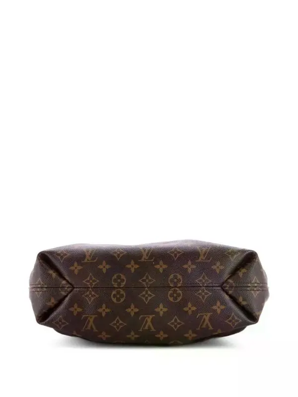 LOUIS VUITTON Sully Pm Monogram Canvas Hobo Bag - Brown