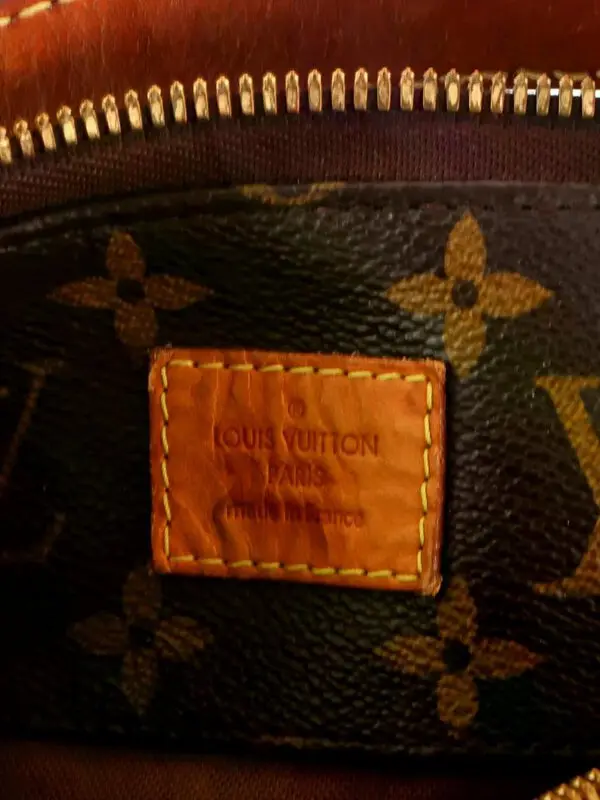 LOUIS VUITTON Sully Pm Monogram Canvas Hobo Bag - Brown
