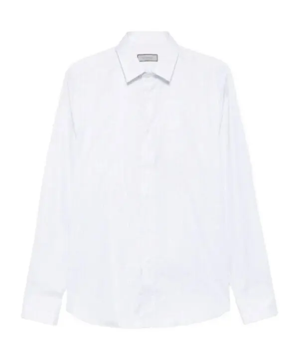 Canali Cotton Shirt - White