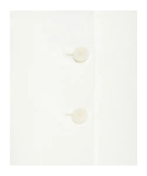 Max Mara Fornovo Viscose Blend Jersey Vest - White