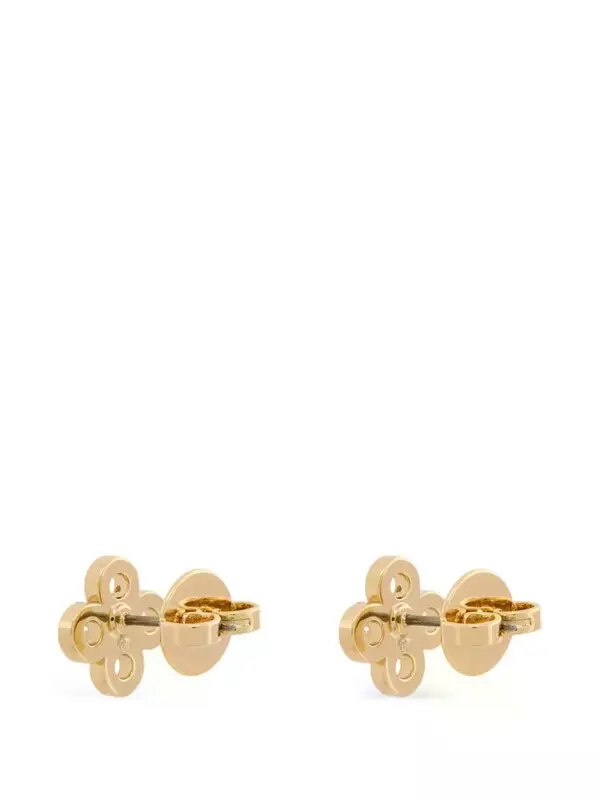 Tory Burch Forget Me Not Clover Stud Earrings - Gold